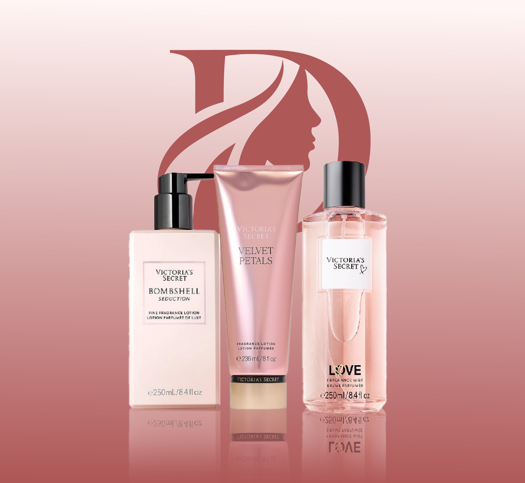 Victoria's Secret set Coconut mint rose – DMujer